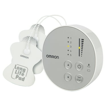 Omron PM500 Max Power Relief TENS Unit with Reusable Long Life Pads for ...