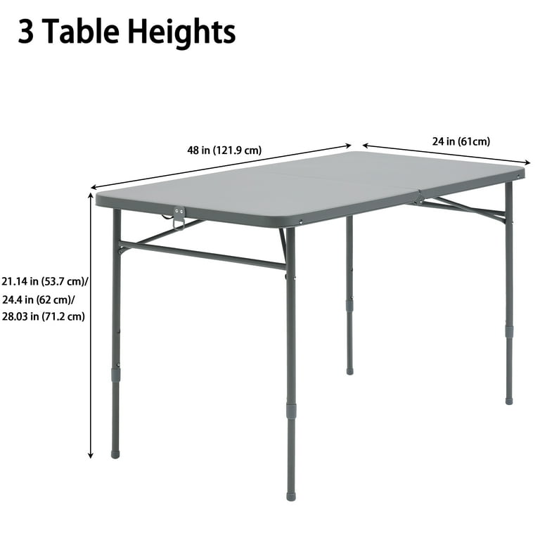 Mainstays Table 4ft Fold In Half