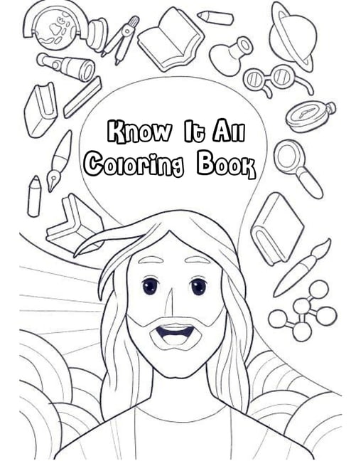 About God for Kids Coloring: Know it All Coloring Book (Paperback ...