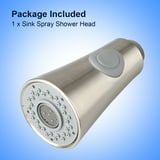Universal Pull Down Kitchen Faucet Sprayer Head Replacement Pull Out ...