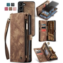 CaseMe Leather Case for Samsung Galaxy S23 Plus 5G,2 in 1 Detachable ...