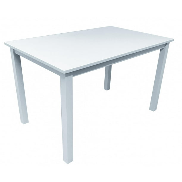 Fairfax Dining Table in White - Small - Walmart.com