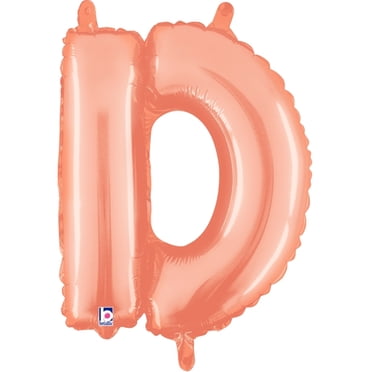 Efavormart 16" Shiny Metallic Silver Mylar Foil Alphabet Letter and ...
