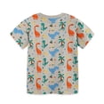 CAIVO Little Boys T-Shirts Cute Dinosaur Print Short Sleeve Knit ...