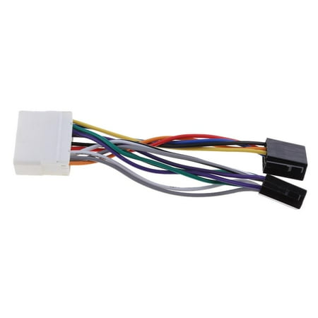 For Forester ISO Wiring Stereo Head Unit Harness Adaptor Convert ...