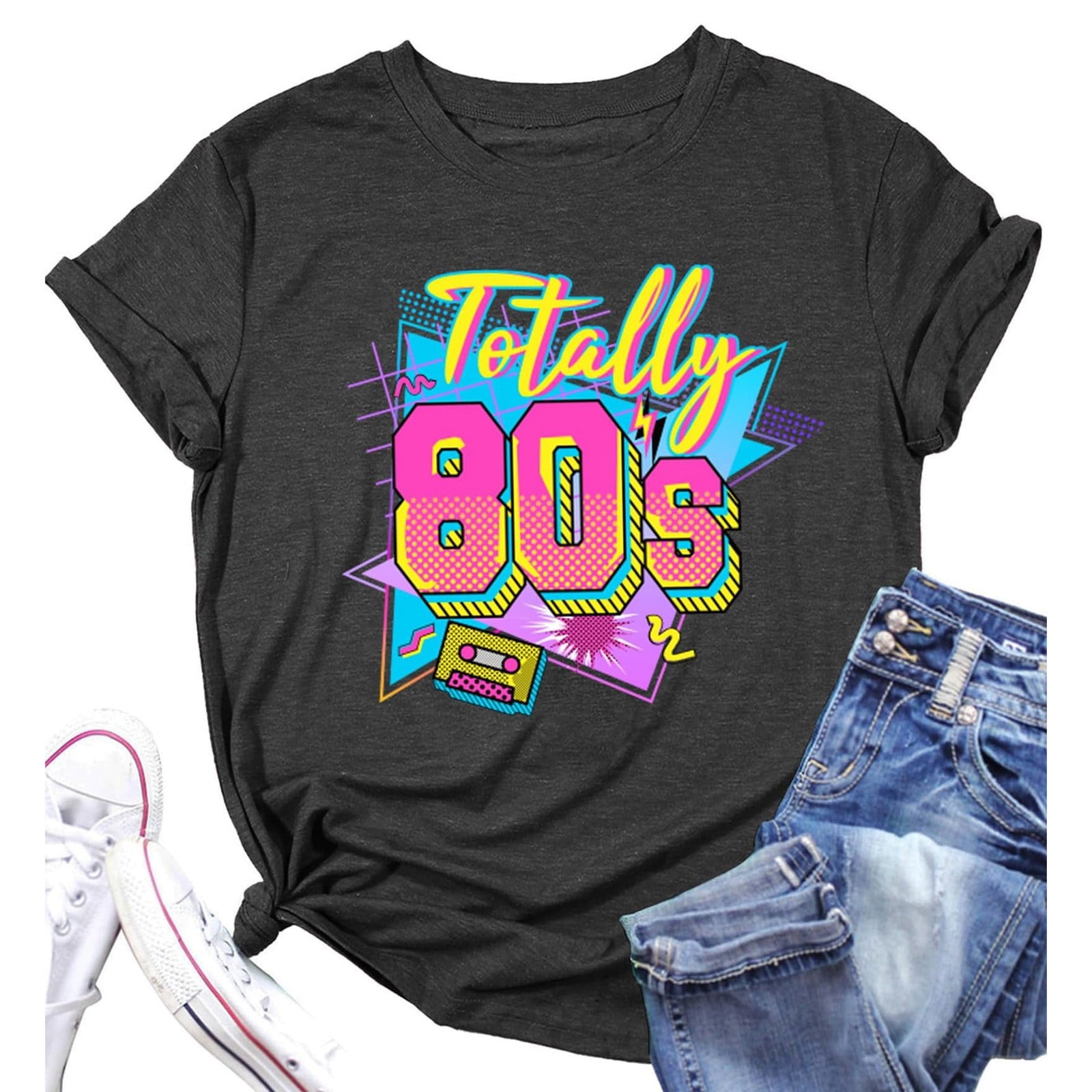 Click here for Chaochao Graphic Print Summer Tee For Women Comfor... prices