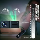 Restored RCA 1080P Home Theater Projector, 5" LCD Panel, Open Optical ...