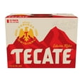 Tecate Mexican Lager Beer 12 fl oz Can, Well-Balanced Bright Golden ...