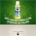 uncle harry's oral swish oil pulling for treatment teeth & gums (4 fl ...