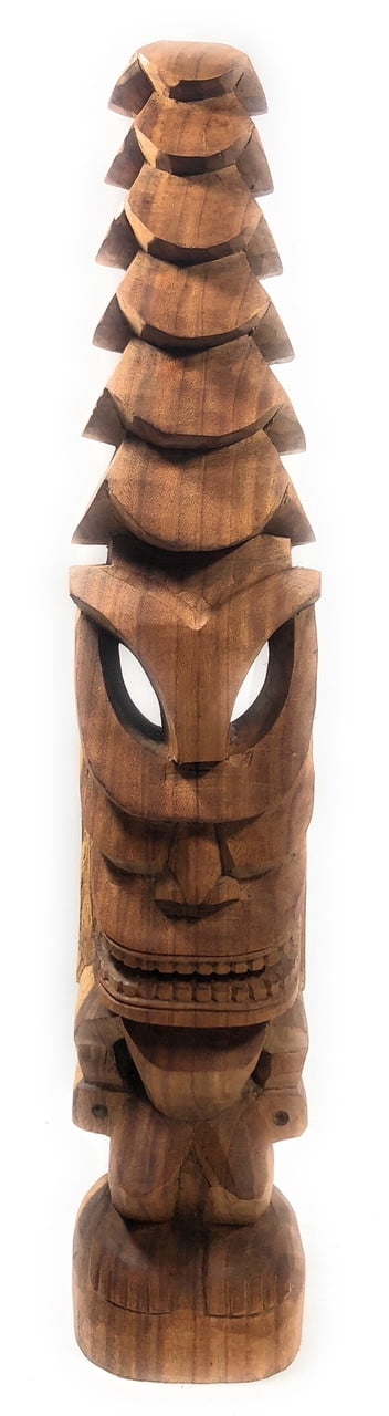 Tiki God Temple Image 32" - Natural Hawaii Museum Replica | #yda1102880 ...