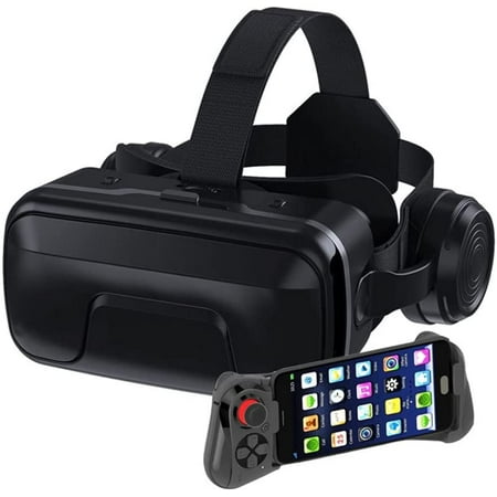 Headsets Cell Phone, Headset Virtual Reality 3D Goggles Video Glasses ...