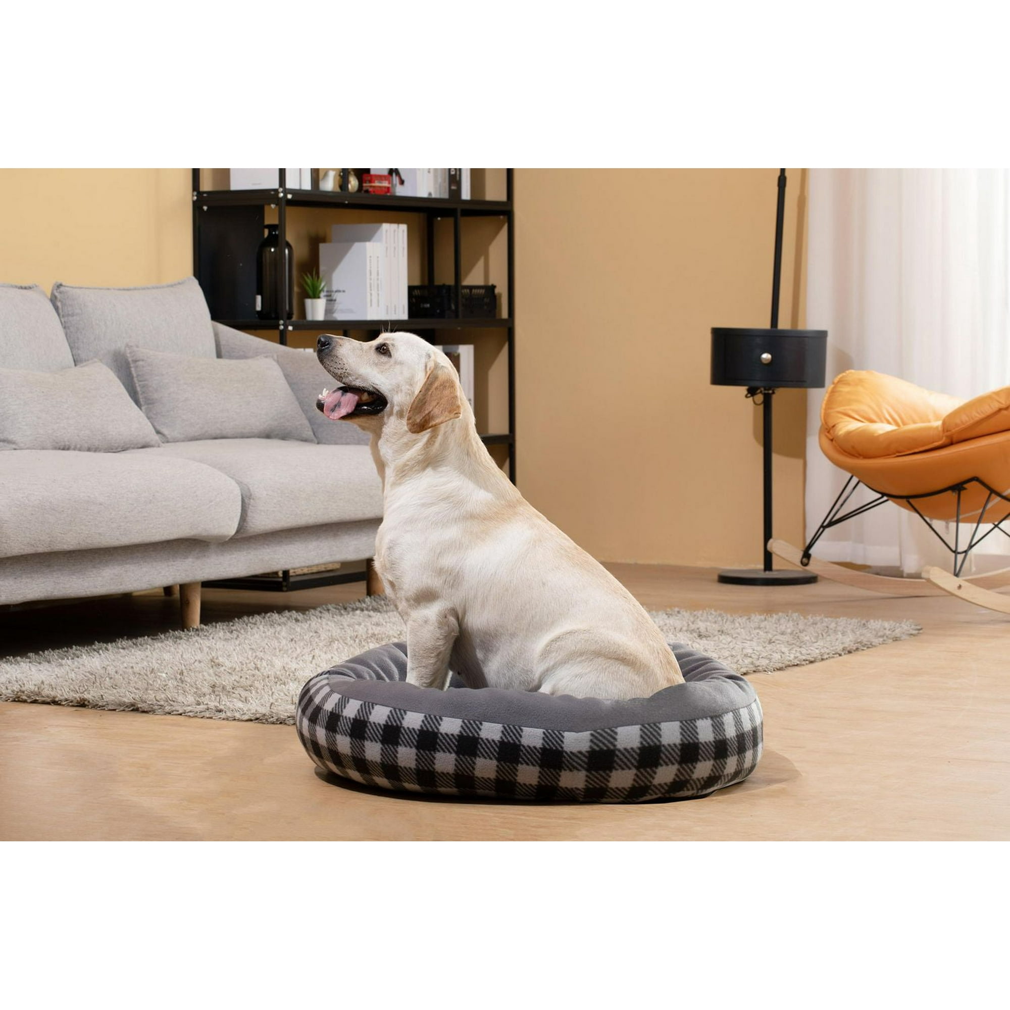Click here for Vibrant Life Pet Space Round Bed Red prices