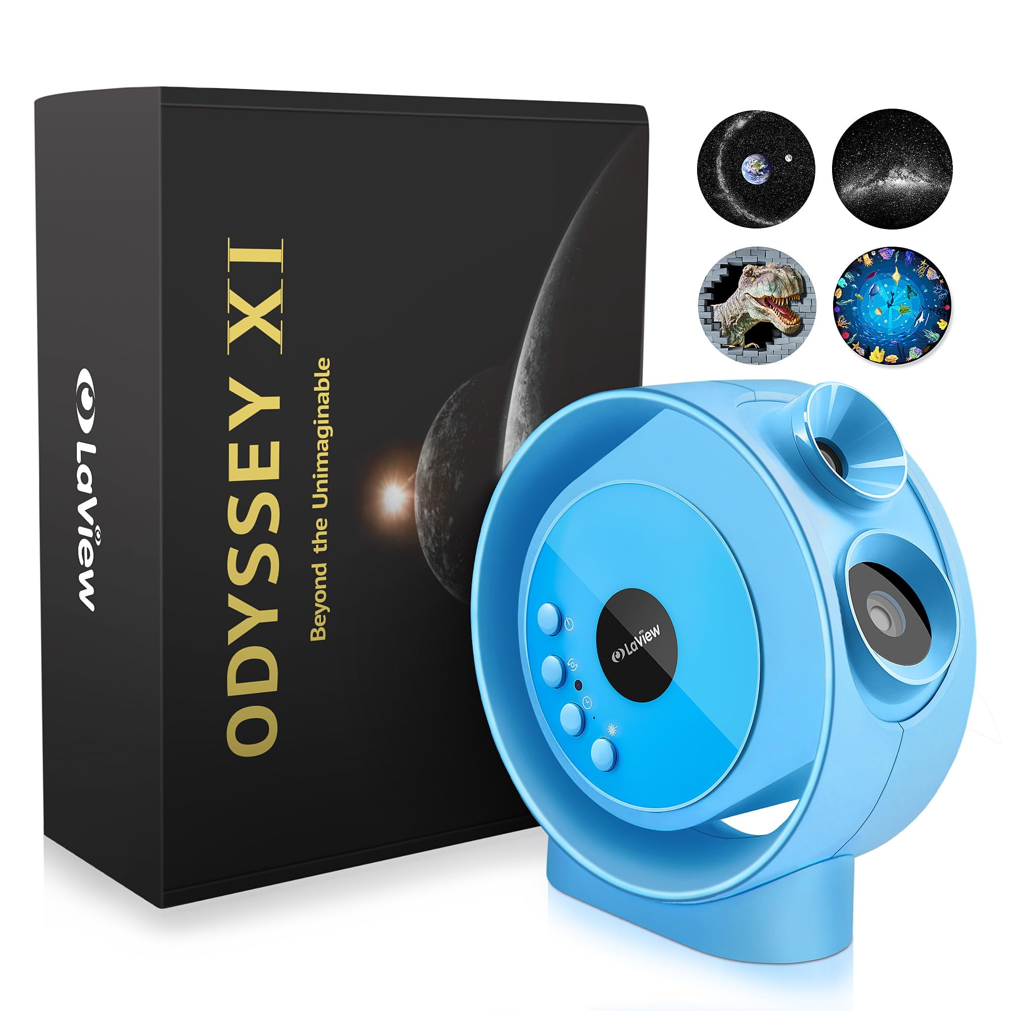 Proyector planetario doméstico LaView Galaxy/Star con un área de 130 ...