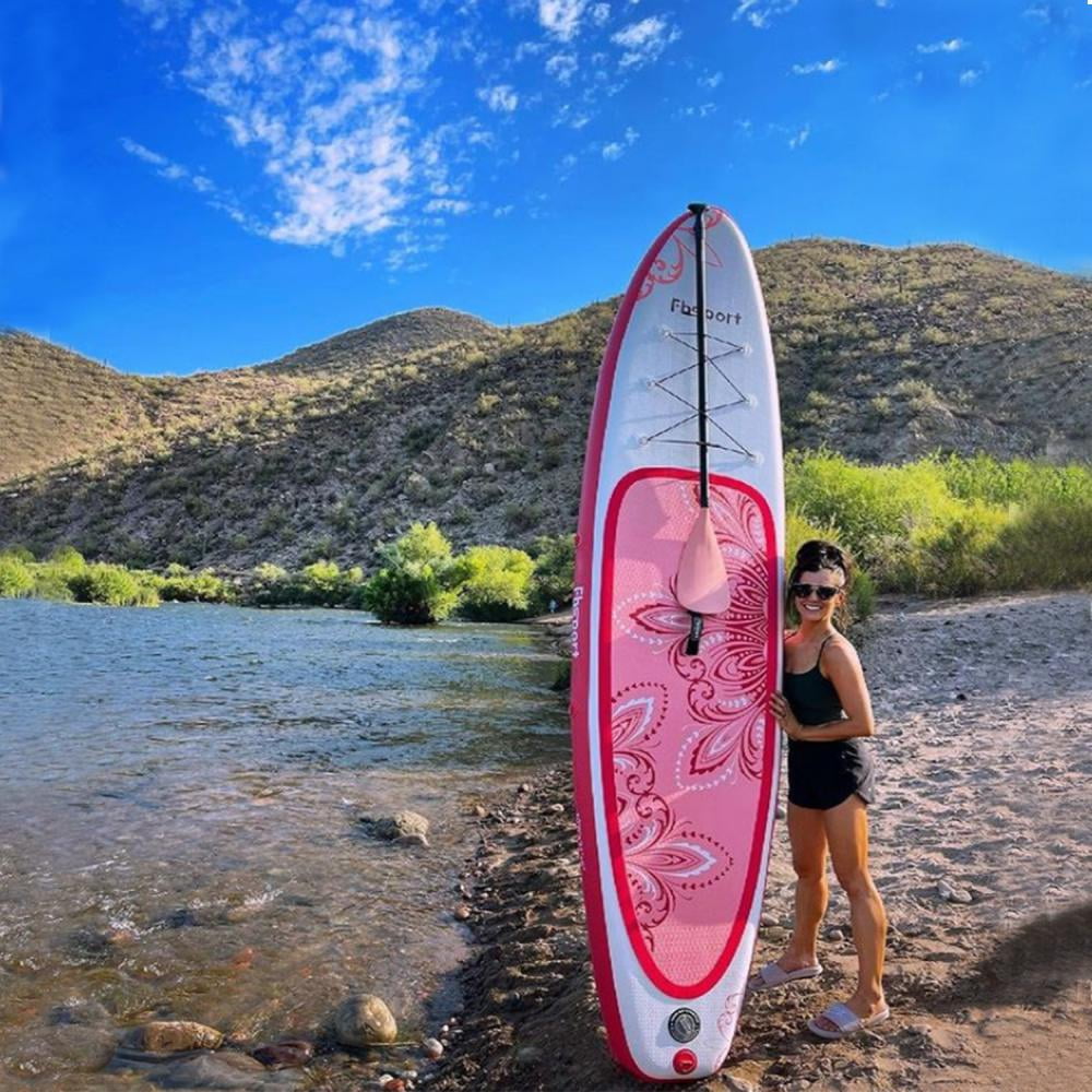Fbsport Inflatable Paddle Board SUP 10'6"x 31'' x 6" Stand Up Board ...
