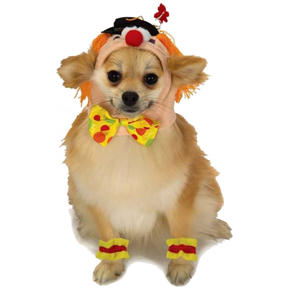 Clown Pet Pet Costume - Large - Walmart.com