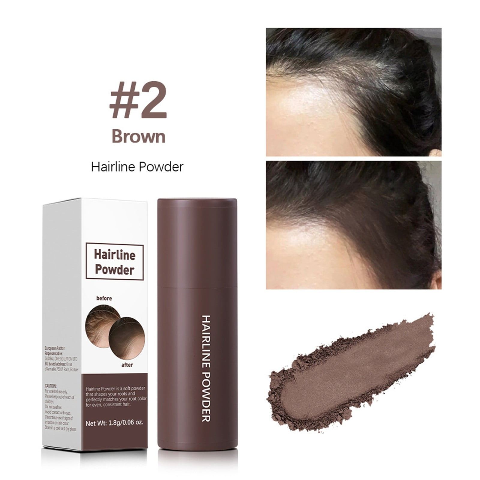 Click here for Wifklsiipg Hairline Powder Forehead Shadow Modific... prices