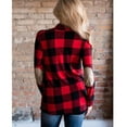 FOCUSNORM Women's Flannel Plaid Long Sleeve Blouse Jacket Tops ... FOCUSNORM Women's Flannel Plaid Long Sleeve Blouse Jacket Tops ...