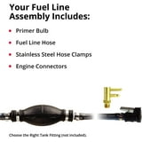 SeaSense Mercury Low Permeation Fuel Line Assembly - Walmart.com
