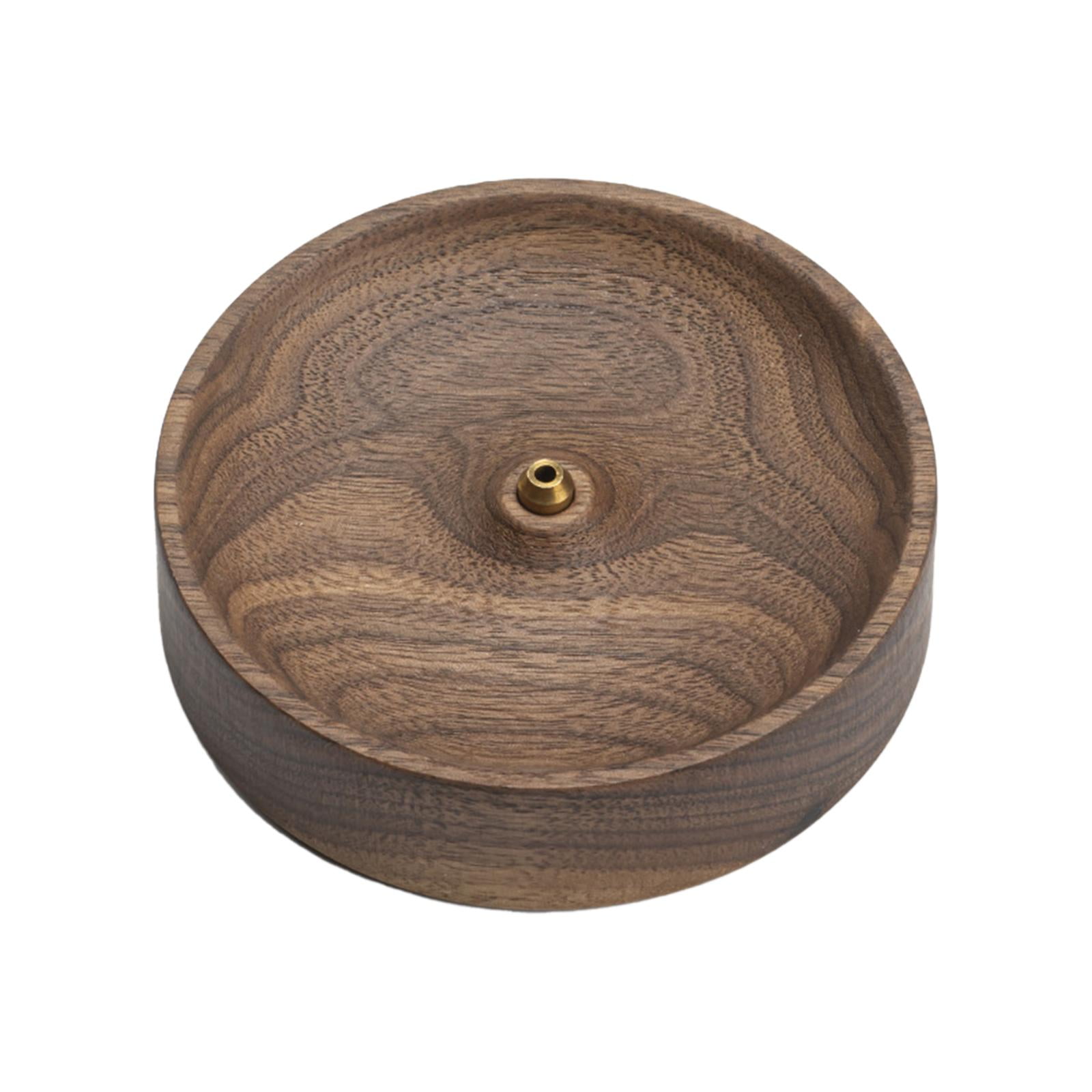Click here for Yuksok Wood Round Incense Burner Incense Sticks Ho... prices