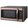 Hamilton Beach 1.1 Cu. Ft. Microwave Oven, Copper - Walmart.com