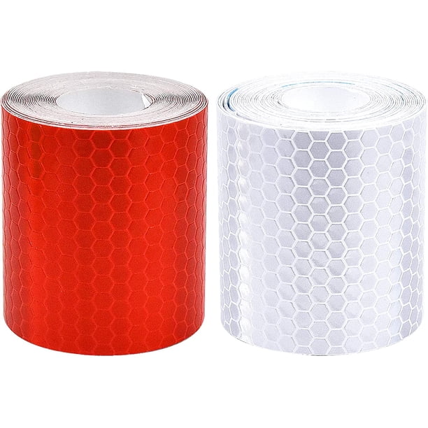 2 Pieces Reflective Tape 5cmx3m, Self Adhesive Reflective Tape ...