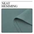 Coodeto Blackout Curtains 78 Inches Long 2 Panels Set Greyish Blue Set