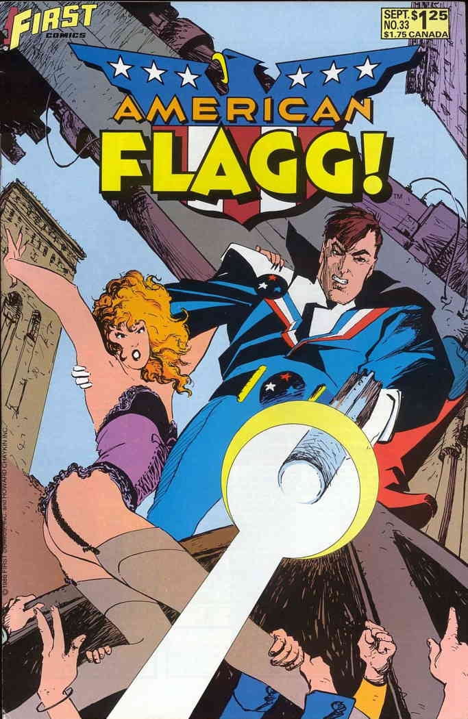 American Flagg #33 VF ; First Comic Book - Walmart.com