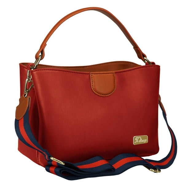 Bolsa Square Mid Roja | Bodega Aurrera en línea