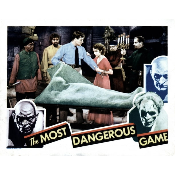 The Most Dangerous Game Movie Poster Masterprint (14 x 11) - Walmart.com