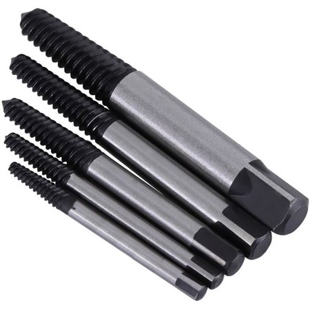 5 Piece Set Broken Wire Puller Screw Extractor - Damaged Screw Removal ...