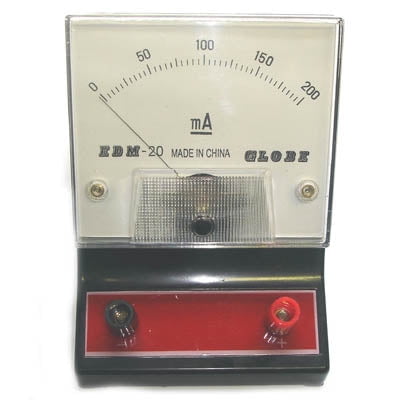 EDM-20 - METER ANALOG BENCHTOP 0-200MA DC AMMETER EDUCATIONAL - Walmart.ca