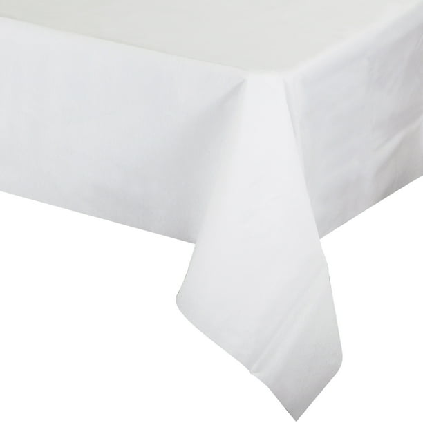 White Paper Tablecloths, 3 Count - Walmart.com