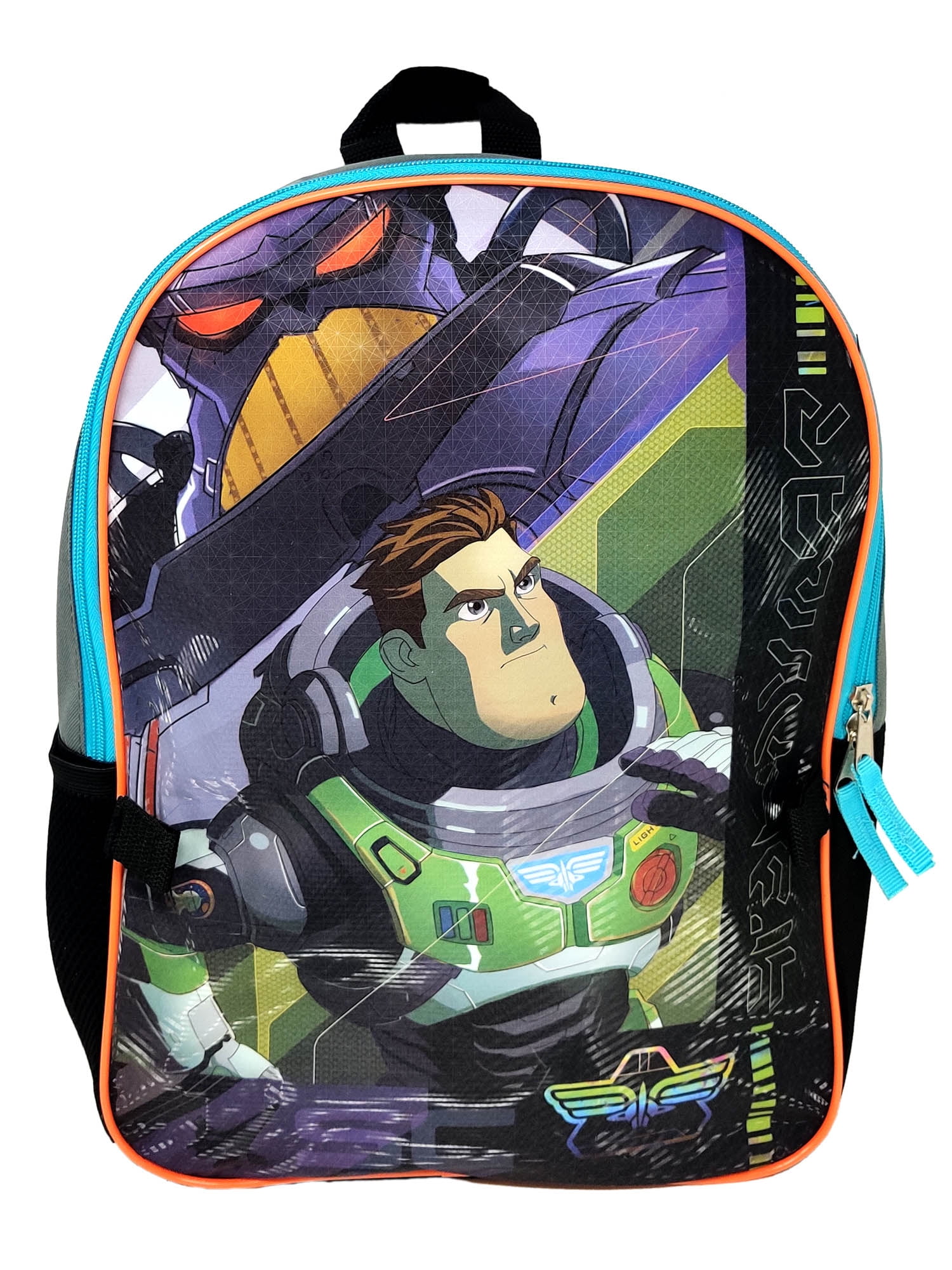 Buzz Lightyear Backpack 16′ & Insulated Lunch Bag Disney Pixar Black ...