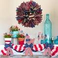 250th Anniversary 3D Memorial Wreath, Red White Blue All Weather ...