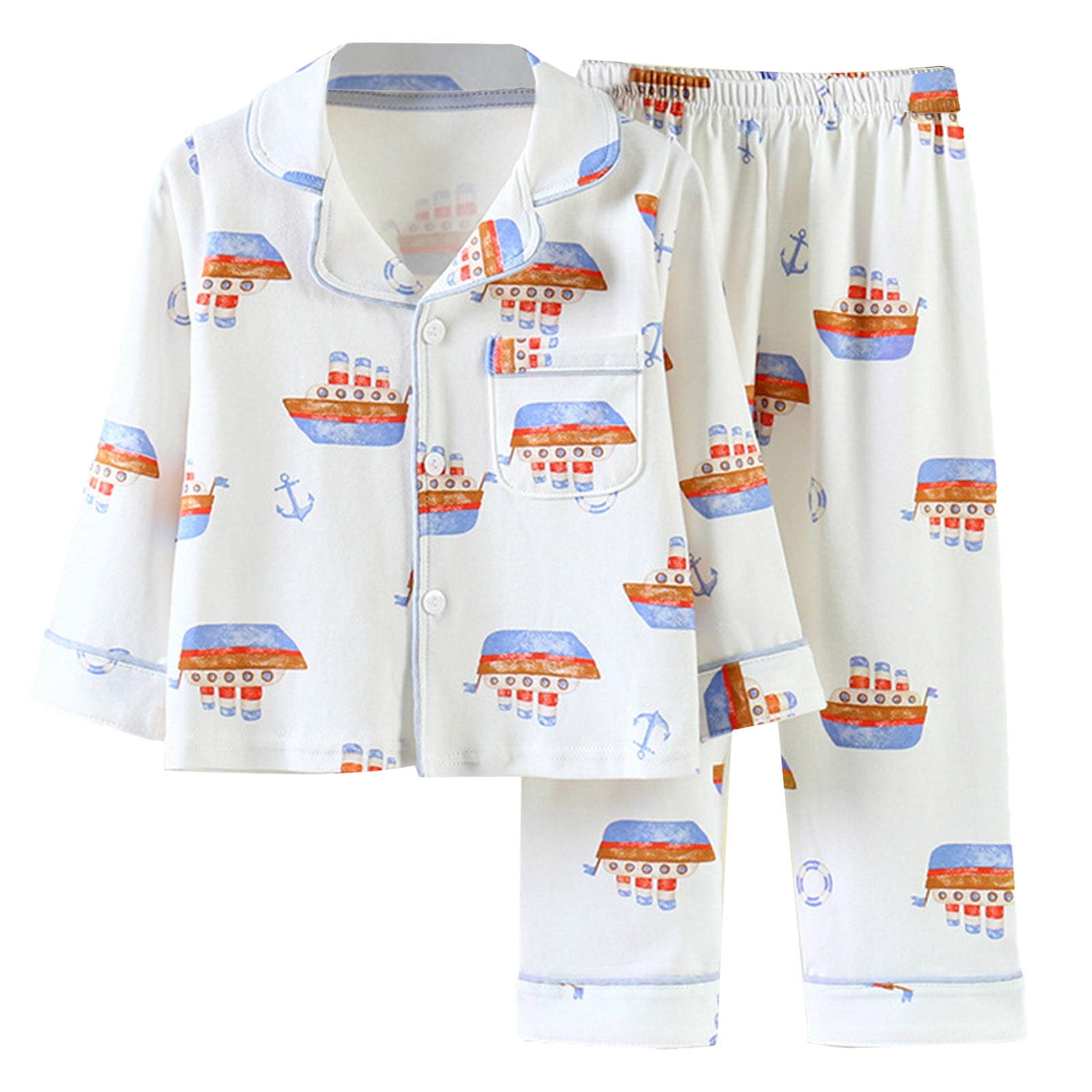 Click here for Tievosa Big Kids Unisex Set Girls Boys Silk Pajama... prices