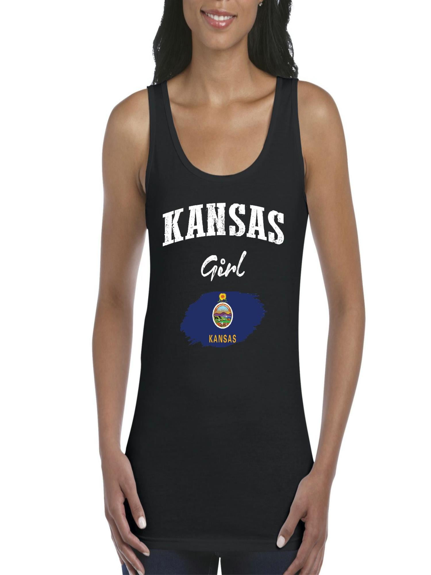 Womens Kansas Girl Tank Top - Walmart.com