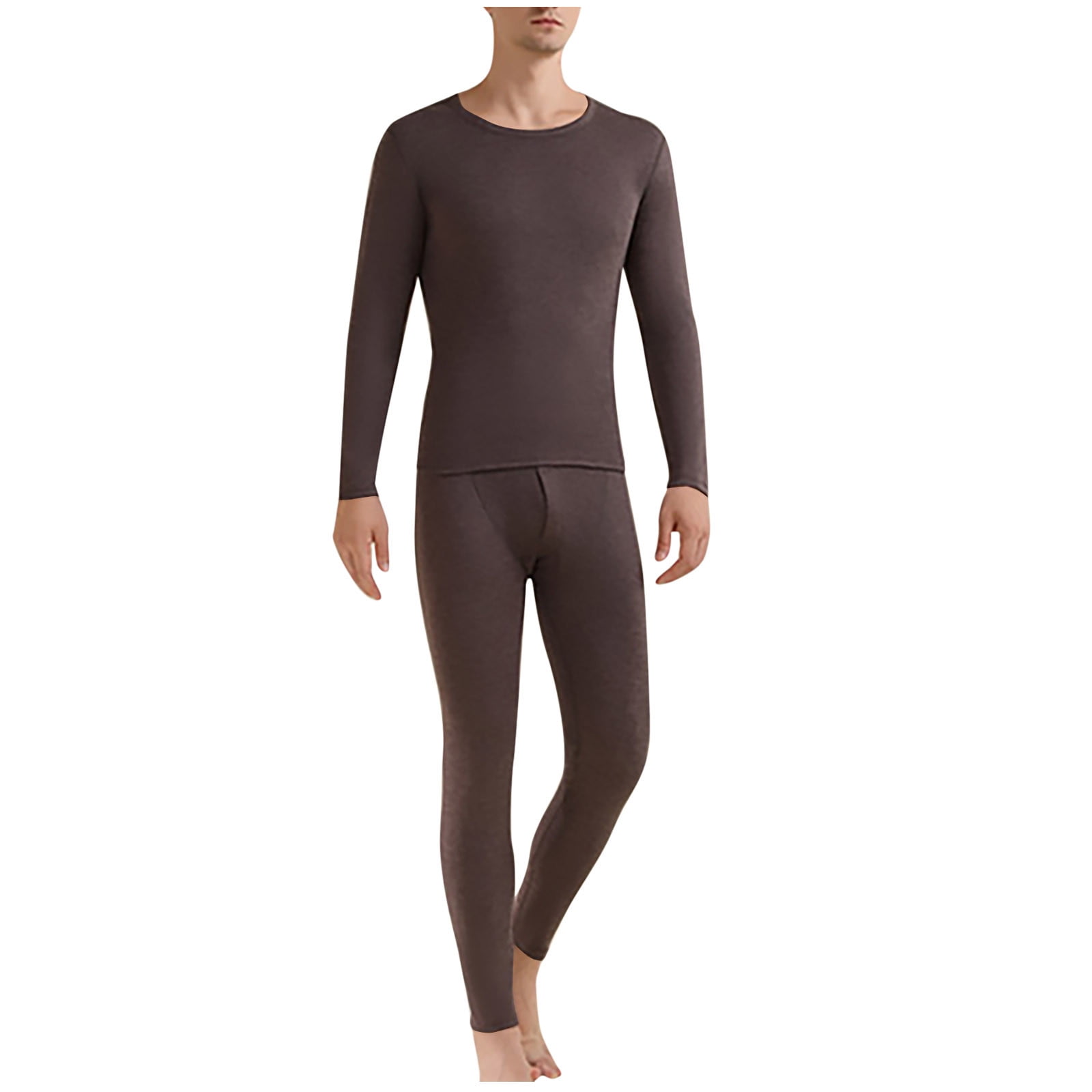 Click here for Amzcrzy Thermal Underwear For Men Casual Solid Col... prices