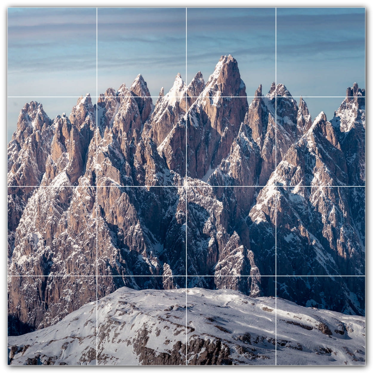 Picture-Tiles.com: Mountains Ceramic Tile Wall Mural WAL500860-44L. 32 ...