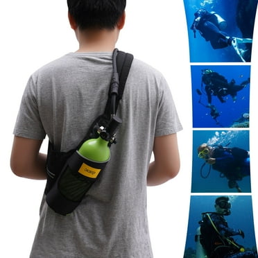 DIDEEP 1L Mini Scuba Kit, Portable Oxygen Tank, Underwater Gear, USA ...