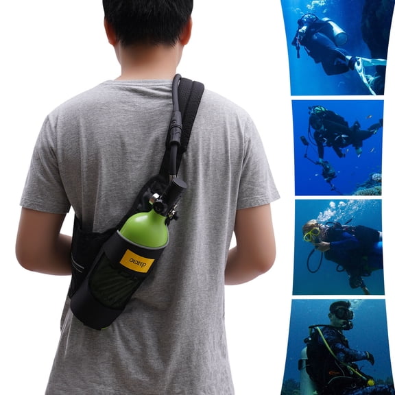 SMACO Scuba Tank 2L Scuba Tank S700PLUS Oxygen Diving Tank Diving ...