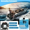 6HP 4 Stroke Outboard Engine Motor Single Cylinder Fishing Boat Motor ...