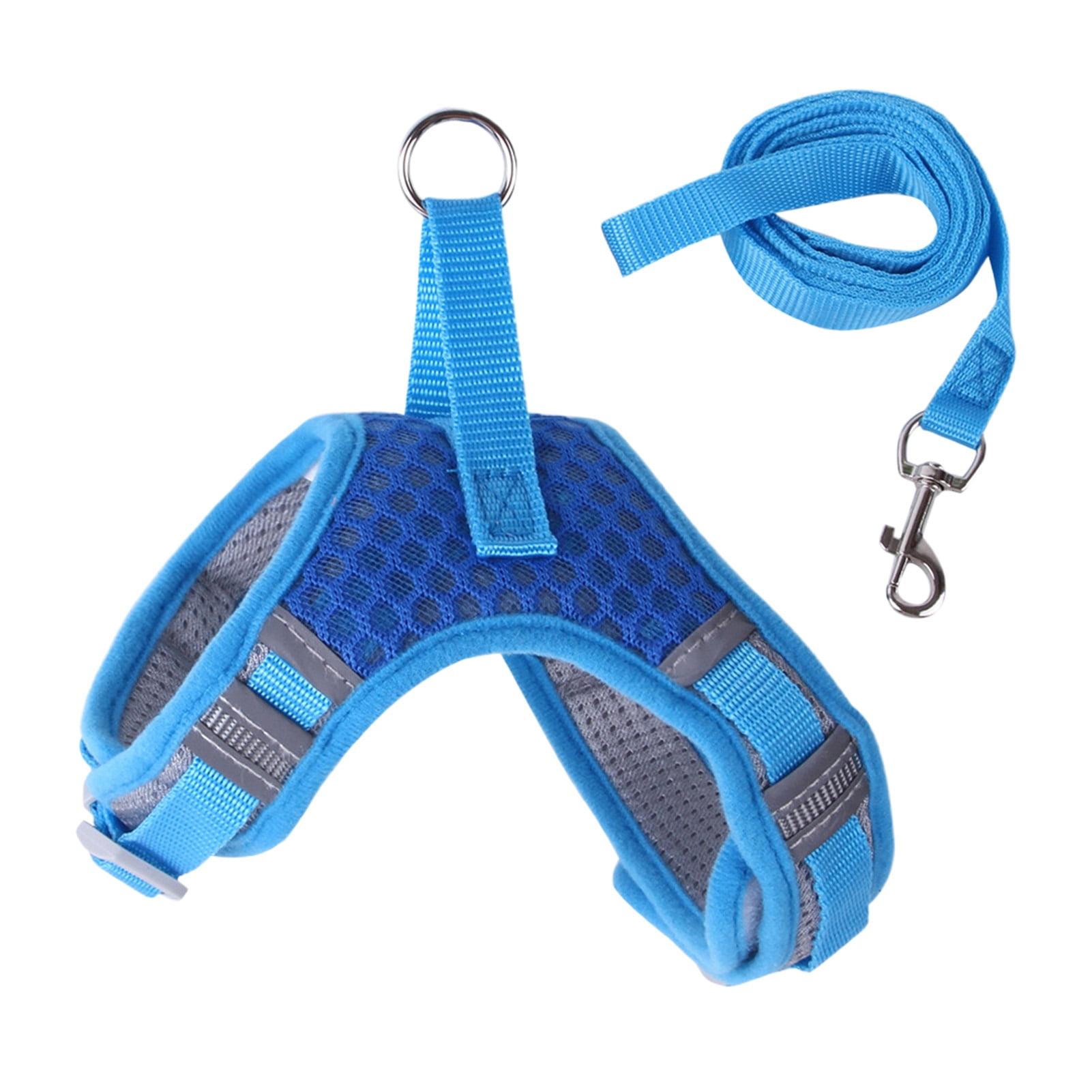 Reflective Dog Harness Breathable Mesh, Prevent Break Free Traction ...