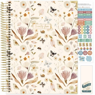 bloom daily planners 2025-26 Academic Planner, Hard Cover, 8.5" x 11 ...