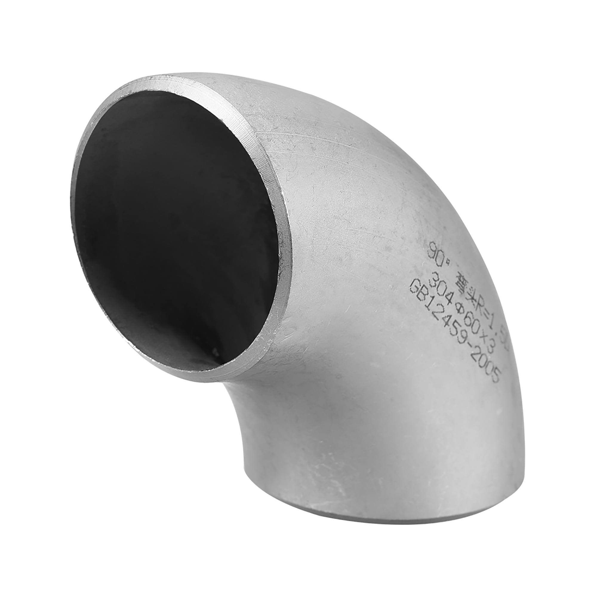 Stainless Steel 304 Butt Weld Pipe Fitting Long Radius 90 Degree Elbow
