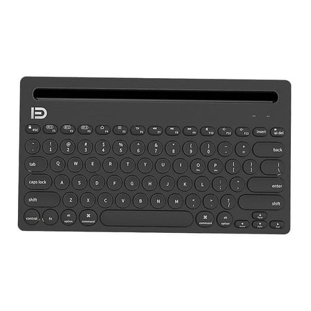Qwert Portable Multi Device Bluetooth Wireless Keyboard Mini 76 keys ...