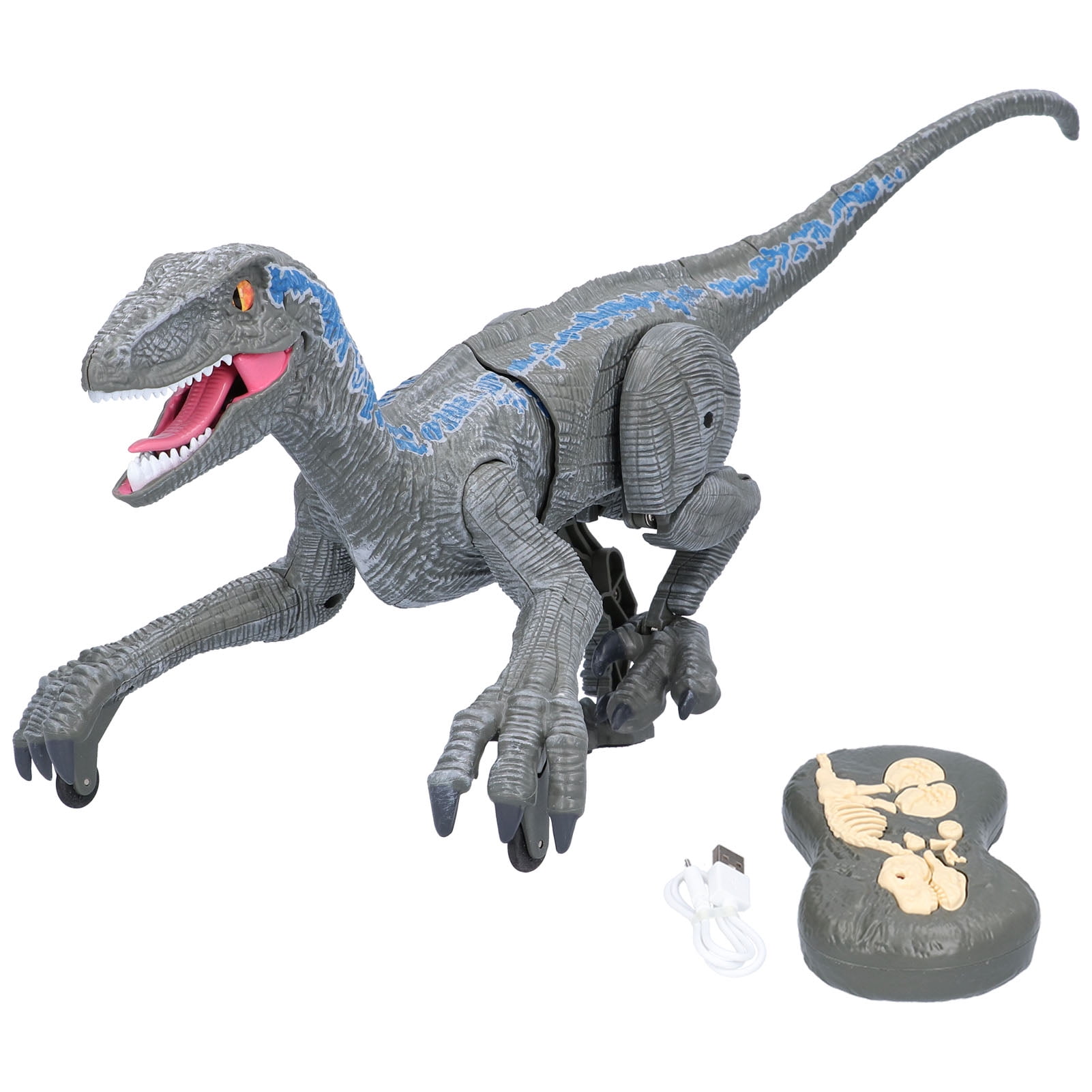 Remote Control Dinosaur Automatic 5 Channels RC Dinosaur Exquisite Workmanship Anti Interference Long Range For Children Cyan Walmart