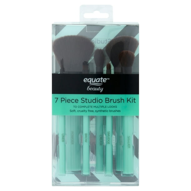 Equate Beauty 7-Piece Studio Brush Kit - Walmart.com