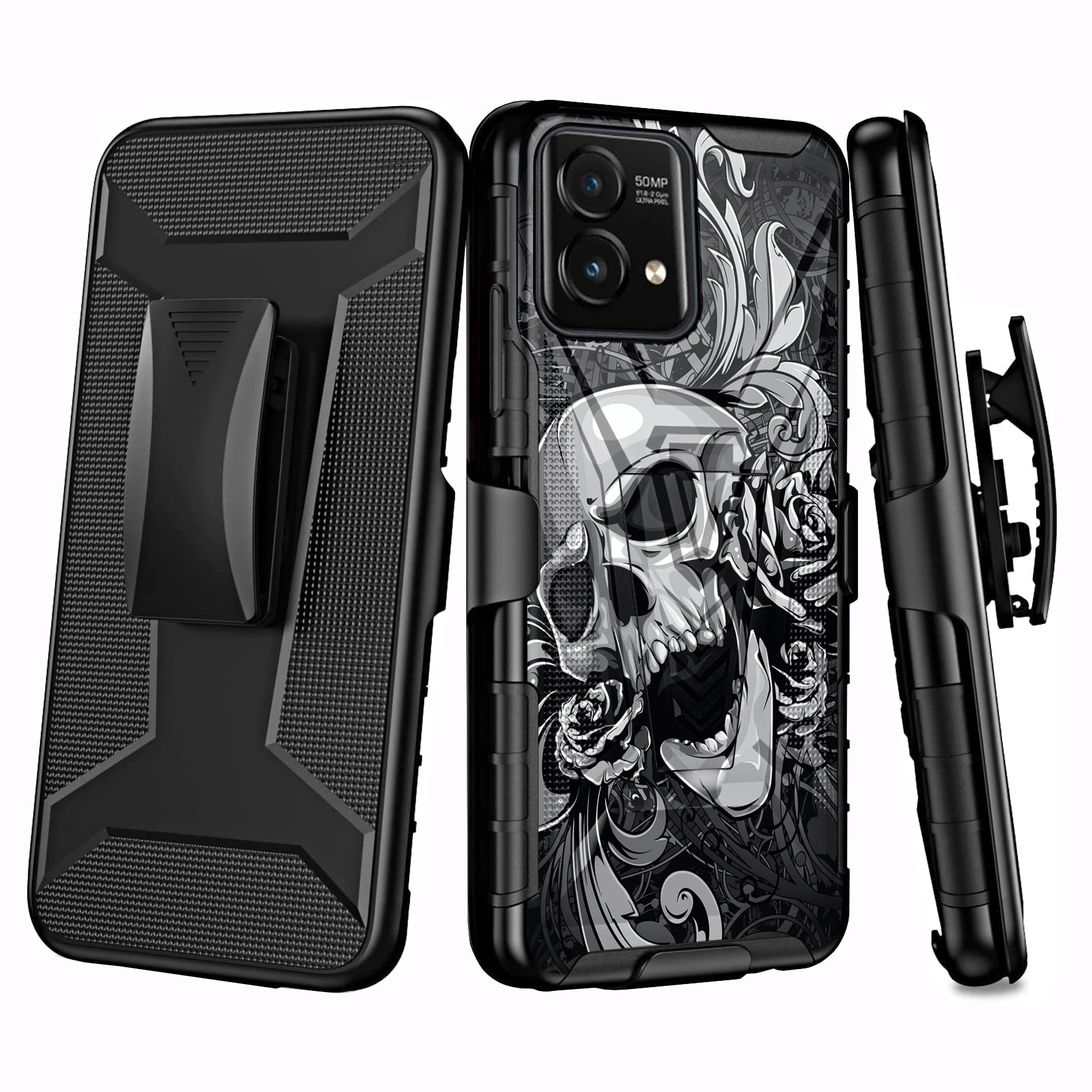 DALUX V Hybrid Kickstand Holster Phone Case Compatible with Motorola ...