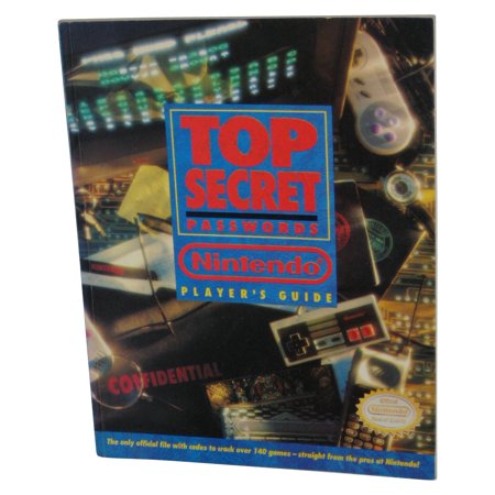 Top Secret Passwords Nintendo Player's Strategy Guide Book | Walmart Canada