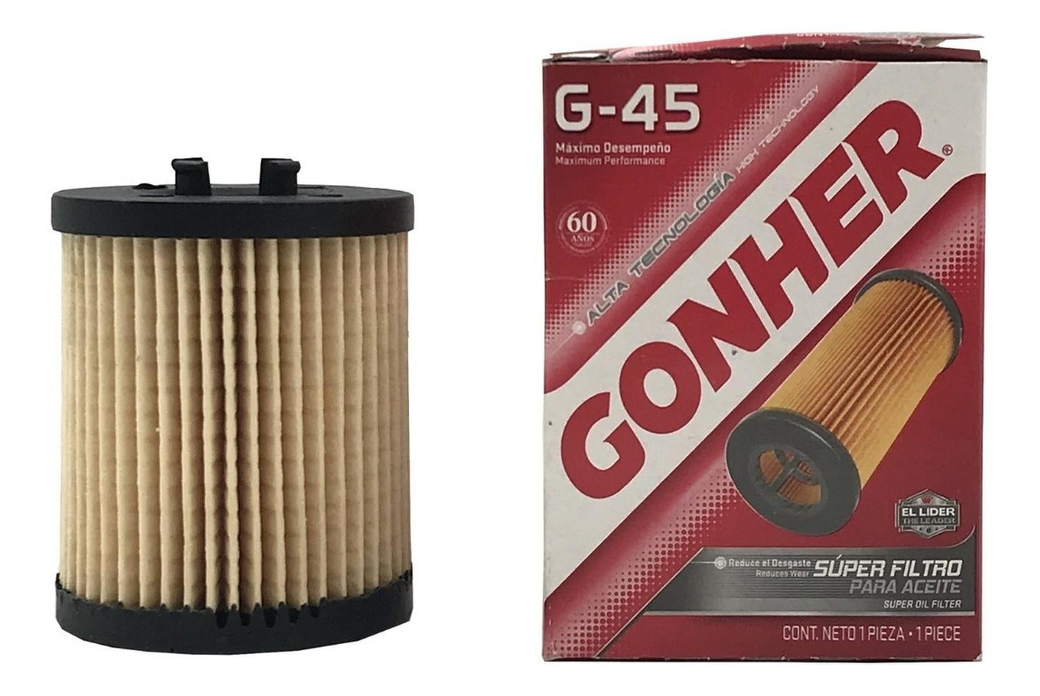 Filtro de Aceite G45 Gonher High Tecnology | Walmart en línea